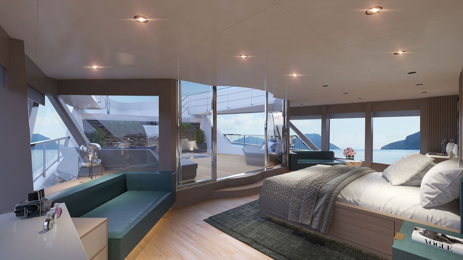 Meet Numarine's flagship explorer yacht with a secret zen garden
